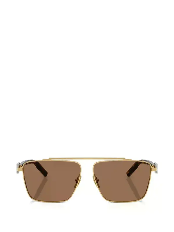 Dolce & Gabbana Pilot Frame Sunglasses - Silver