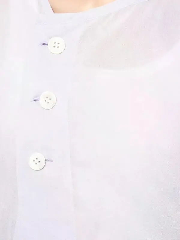 Y’s Front Buttoned Vest Top