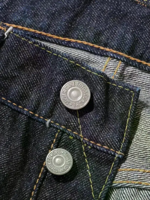 SUGAR CANE JEANS Sugar Cane Straight-leg Denim Jeans
