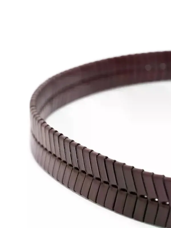 Brunello Cucinelli Braided Leather Belt