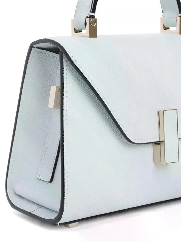 VALEXTRA Mini Iside Leather Cross Body Bag