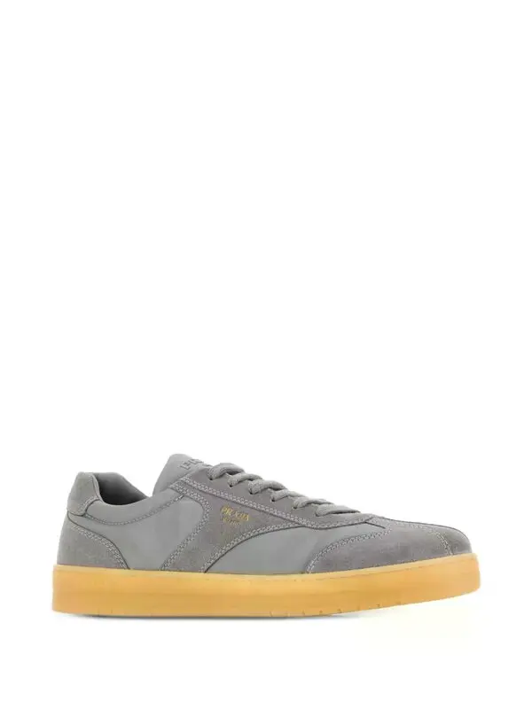 Prada Low Top Suede Sneakers