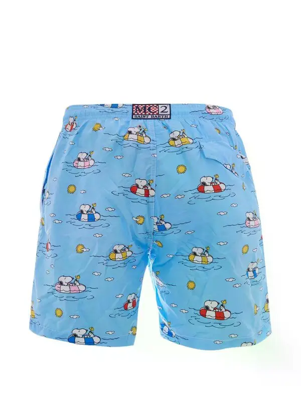 MC2 SAINT BARTH Lighting Snoopy Chill Yacht Costume Swim Shorts