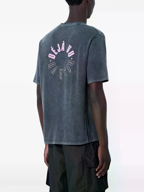 ACHM Graphic-print Cotton T-shirt