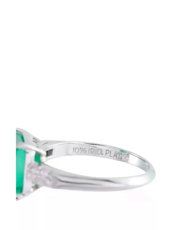 LB EXCLUSIVE Emerald And Diamond Ring
