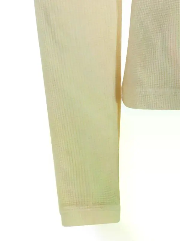 Miu Miu Waffle-knit Tie-fastening Top