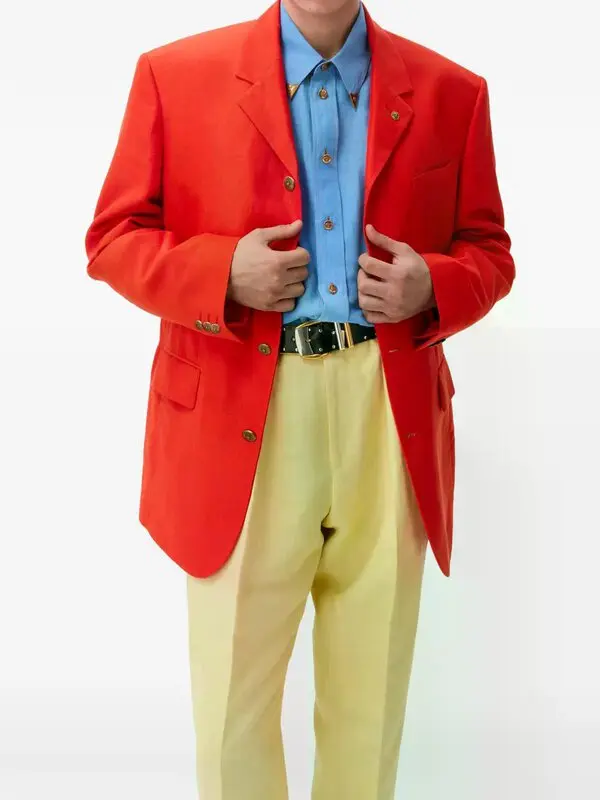 Versace Wool-linen Blazer