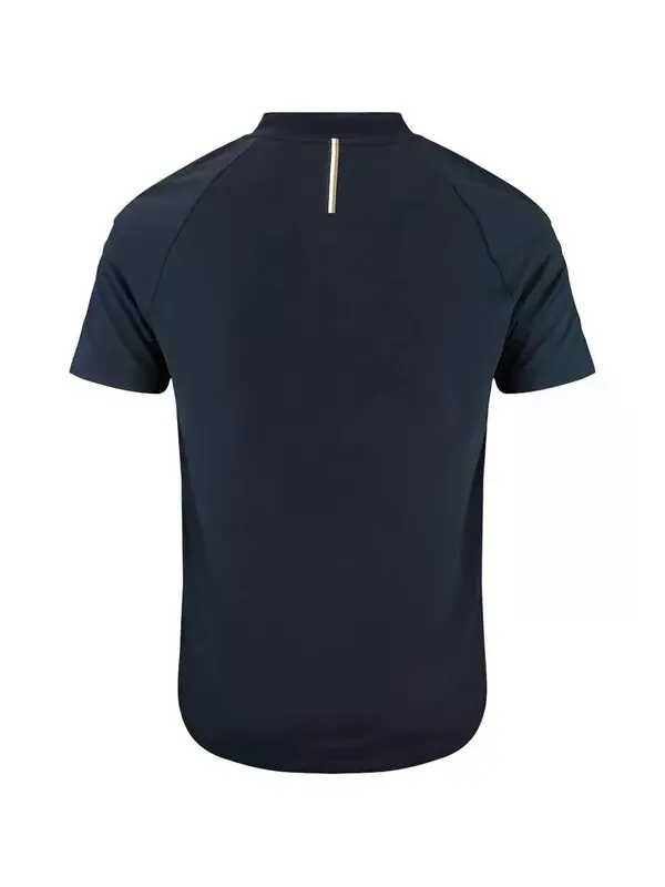 BOSS Logo Print High Neck Raglan Sleeve T-shirt