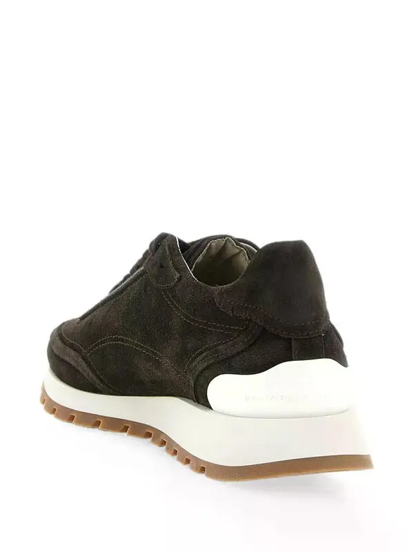 Brunello Cucinelli Monili Suede Sneakers
