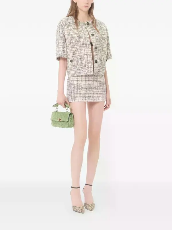 Valentino Garavani Rockstud Spike Small Suede Bag
