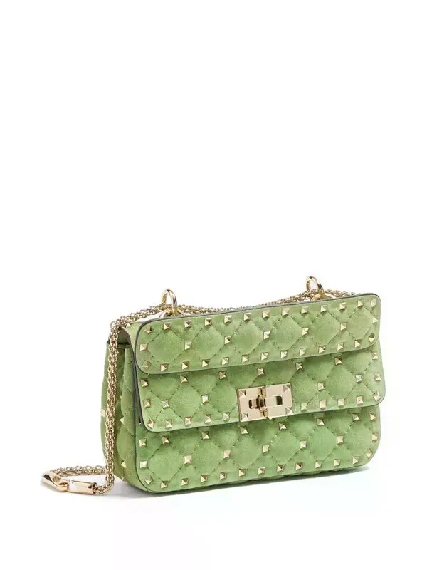 Valentino Garavani Rockstud Spike Small Suede Bag