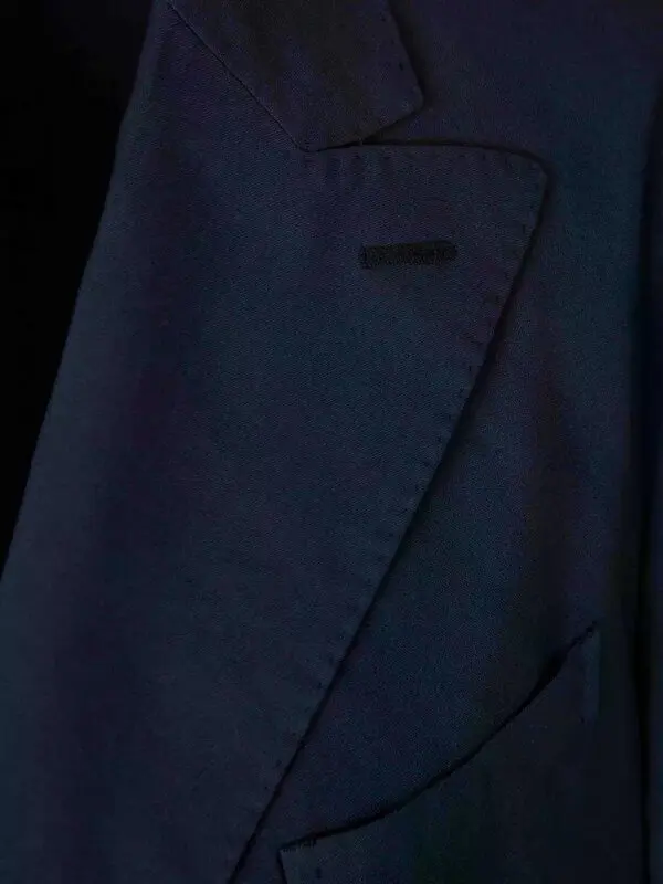 Boglioli Double-breasted Peak-lapel Blazer - Blue