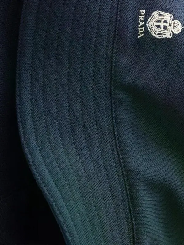 Prada Piqué Bucket Hat - Blue
