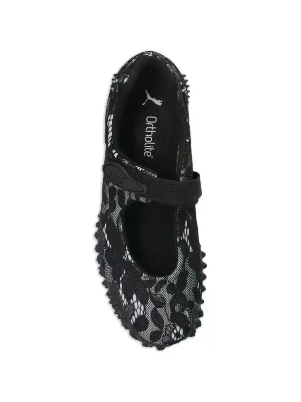 PUMA Mostro Fey Floral Lace Sneakers - Black