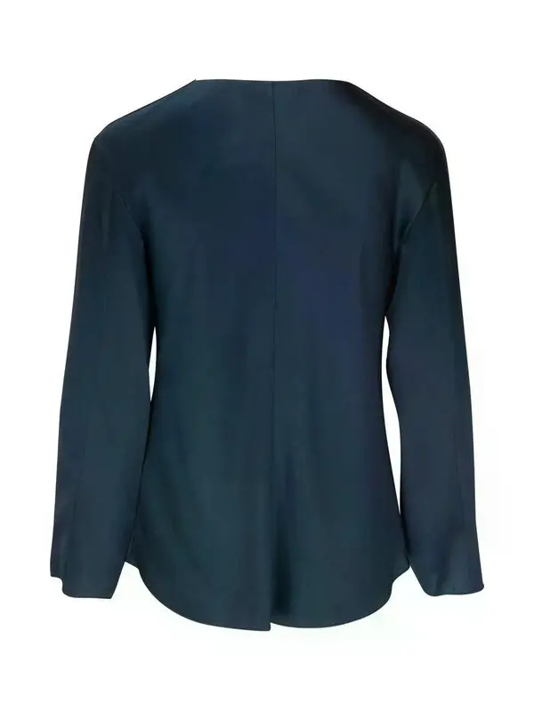 Vince Cowl Neck Silk Blouse