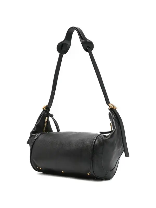 Chloé Paddington Grained-leather Shoulder Bag - Black