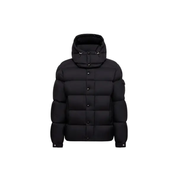 Moncler Maya 70 Hooded Short Down Jacket - Black