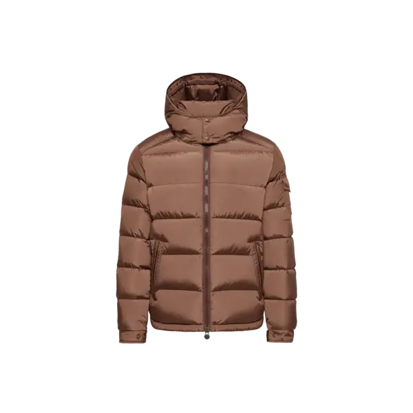 Moncler Maya Matte Short Down Jacket - Brown