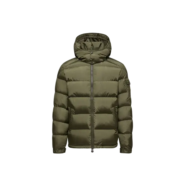 Moncler Maya Matte Short Down Jacket - Green