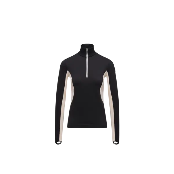 Moncler Polartec® Half-zip Polo Neck Base Layer - Black