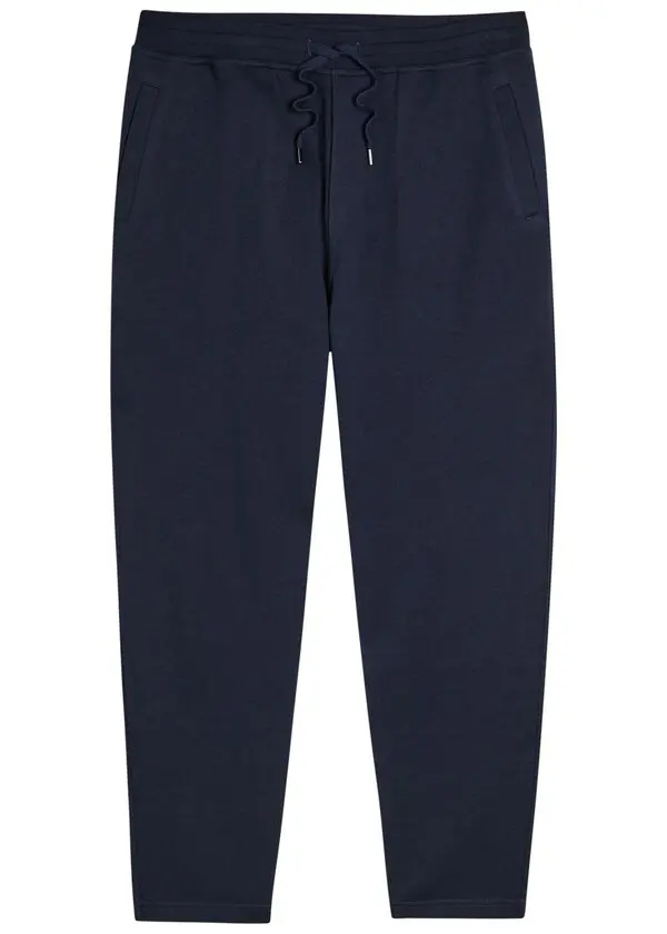 Brunello Cucinelli Tapered-leg Cotton-blend Sweatpants