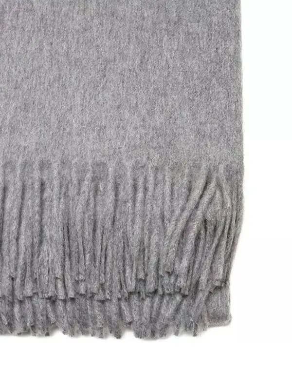 AL DUCA D’AOSTA 1902 Fringed Cashmere Scarf