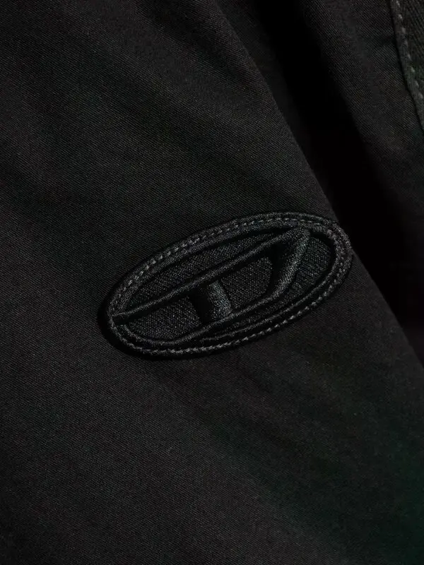 DIESEL® Logo-patch Bomber Jacket