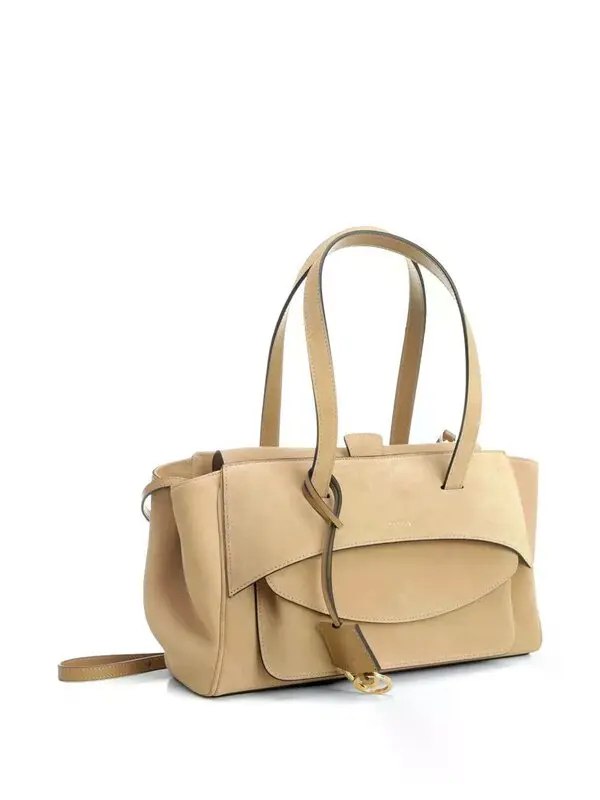 HIDESINS Basset Suede Tote Bag - Neutrals