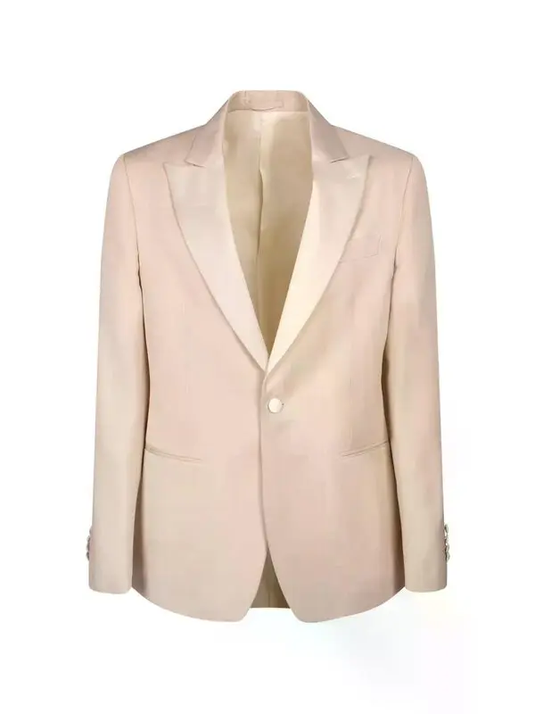 LARDINI Satin-lapel Single-breasted Suit