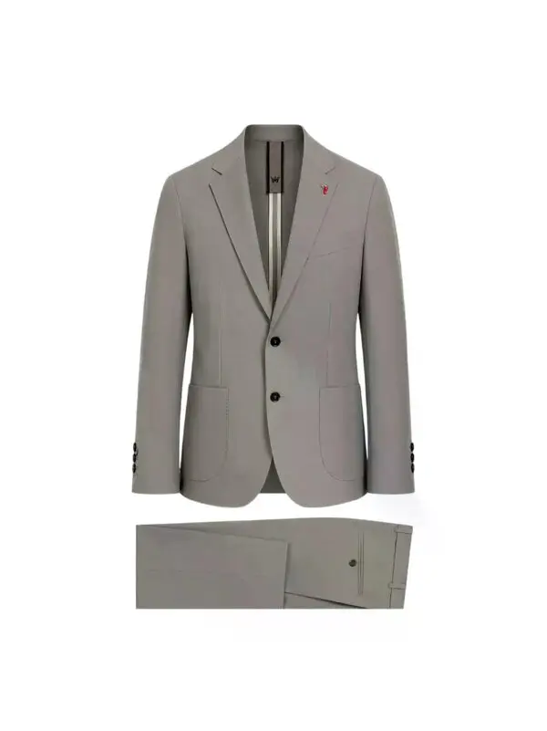 MULISH Dante Notched-lapel Suit - Grey