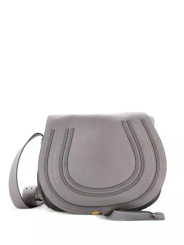 Chloé Marcie Medium Crossbody Bag - Grey