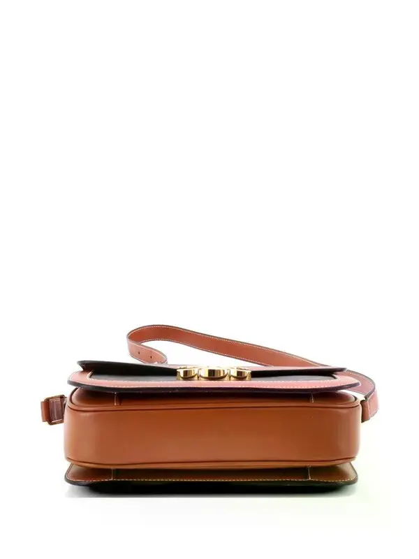 Celine Triomphe Coated Canvas Medium Shoulder Bag