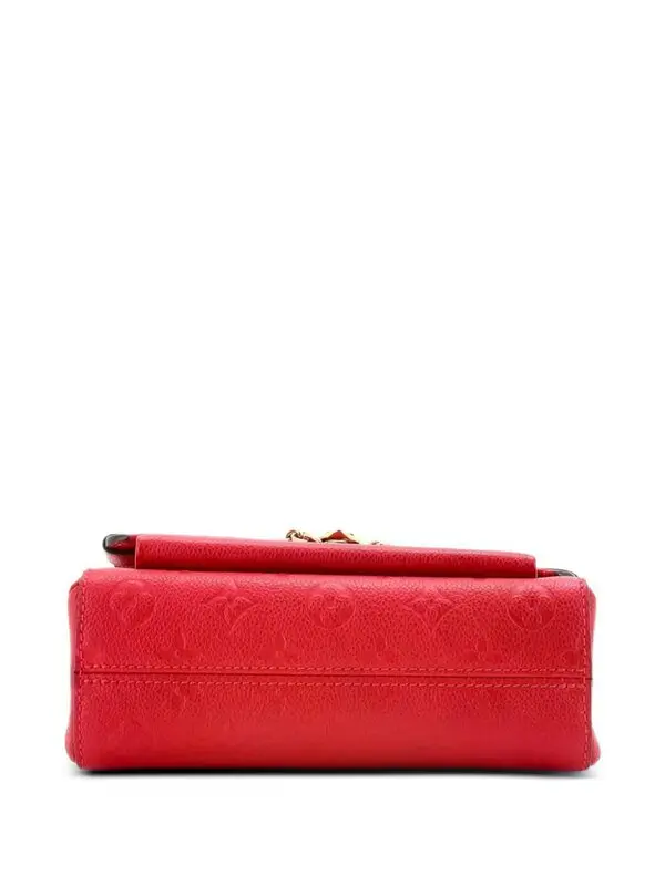 LOUIS VUITTON Vavin Monogram Empreinte Leather Bb Crossbody Bag - Red