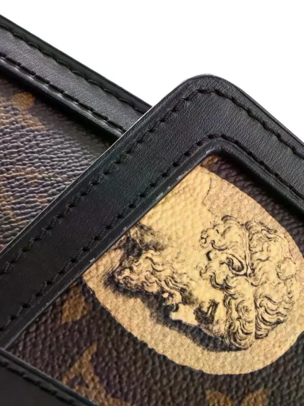 LOUIS VUITTON Dauphine Limited Edition Fornasetti Cameo Monogram Canvas Mm Shoulder Bag