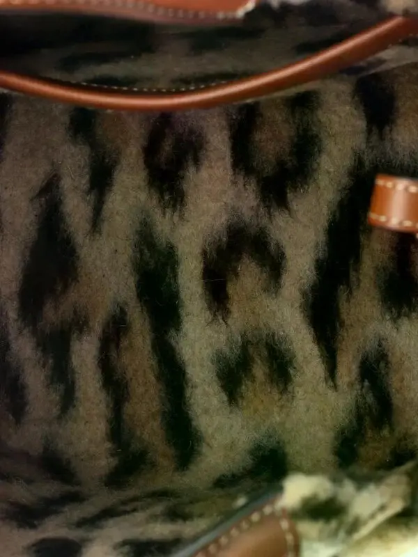Celine Cabas Thais Printed Wool Small Tote Bag - Multicolour