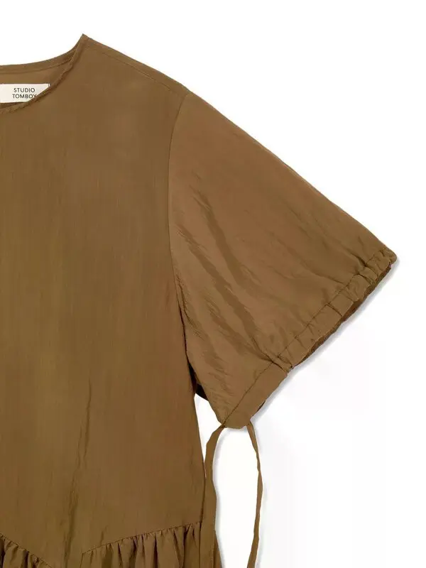 STUDIO TOMBOY Asymmetric Tiered A-line Dress