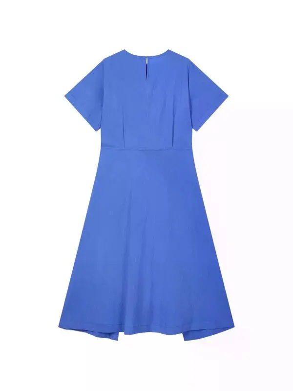 STUDIO TOMBOY Short-sleeve Midi Dress - Blue