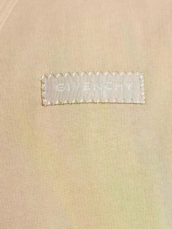 Givenchy Logo-patch Sweater - Neutrals
