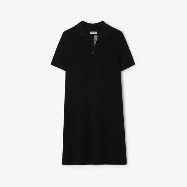 Burberry Wool Polo Shirt Dress