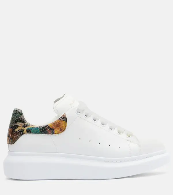 Alexander McQueen Oversized Leather Trainers