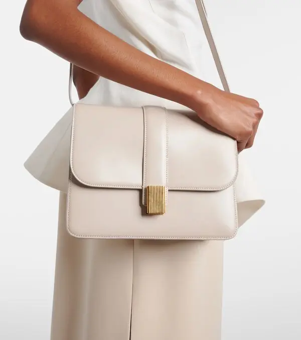 Khaite Blake Leather Crossbody Bag