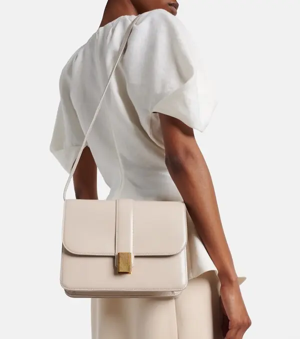 Khaite Blake Leather Crossbody Bag