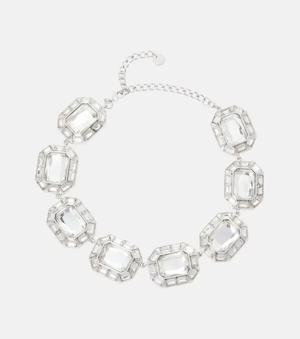 SELF-PORTRAIT Crystal-embellished Choker