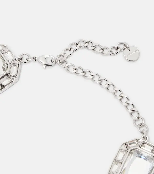 SELF-PORTRAIT Crystal-embellished Choker