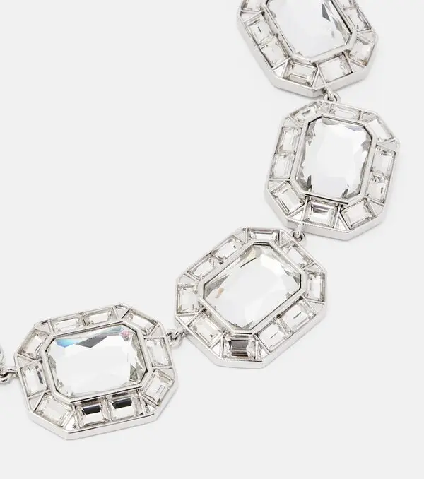 SELF-PORTRAIT Crystal-embellished Choker
