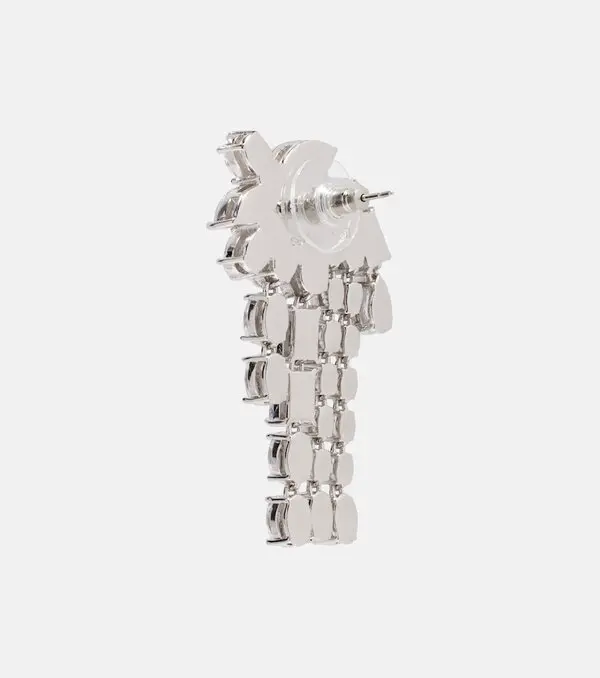 SELF-PORTRAIT Crystal Embellished Drop Earrings