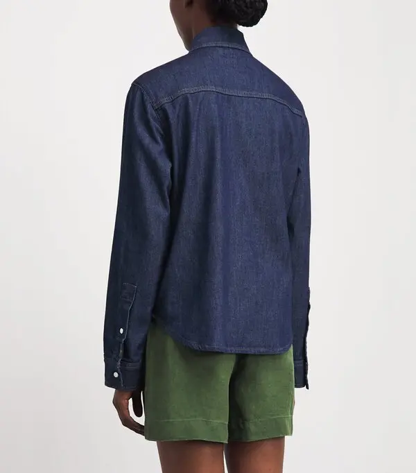 7 For All Mankind Denim Utility Shirt