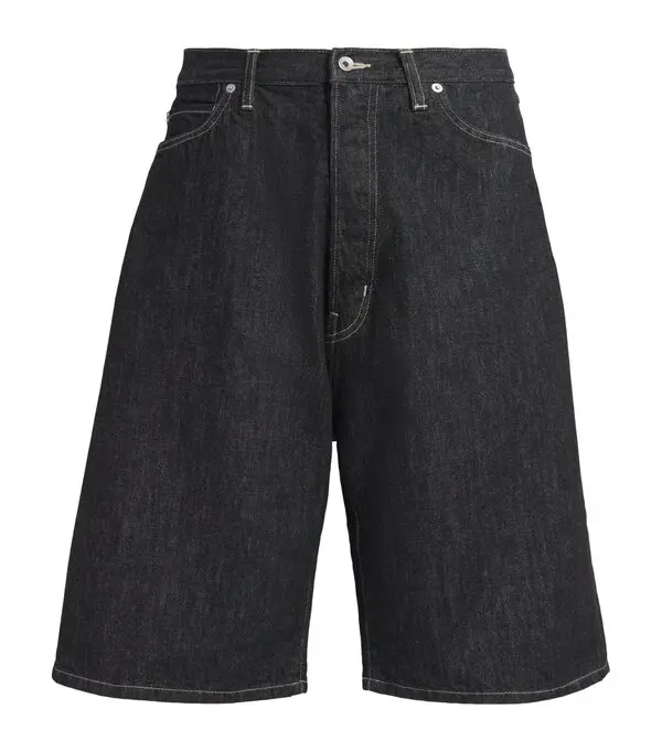 Studio Nicholson Wide-leg Denim Shorts