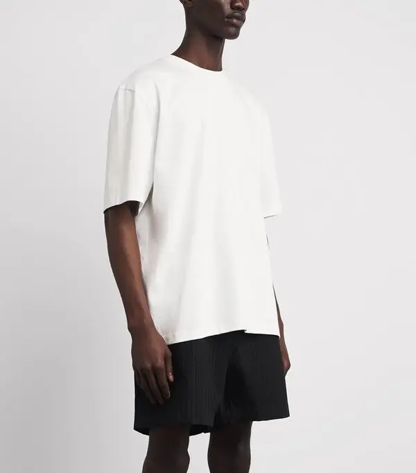 Studio Nicholson Cotton Bric T-shirt - White