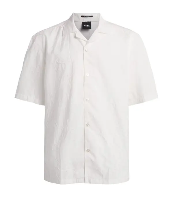 BOSS Cotton Embroidered Shirt